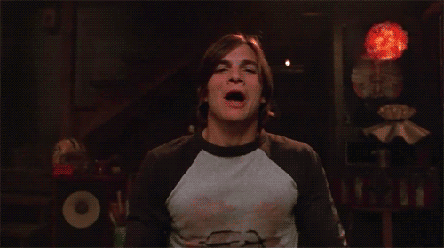 Michael Kelso Yells Burn That 70 S Show Gifrific